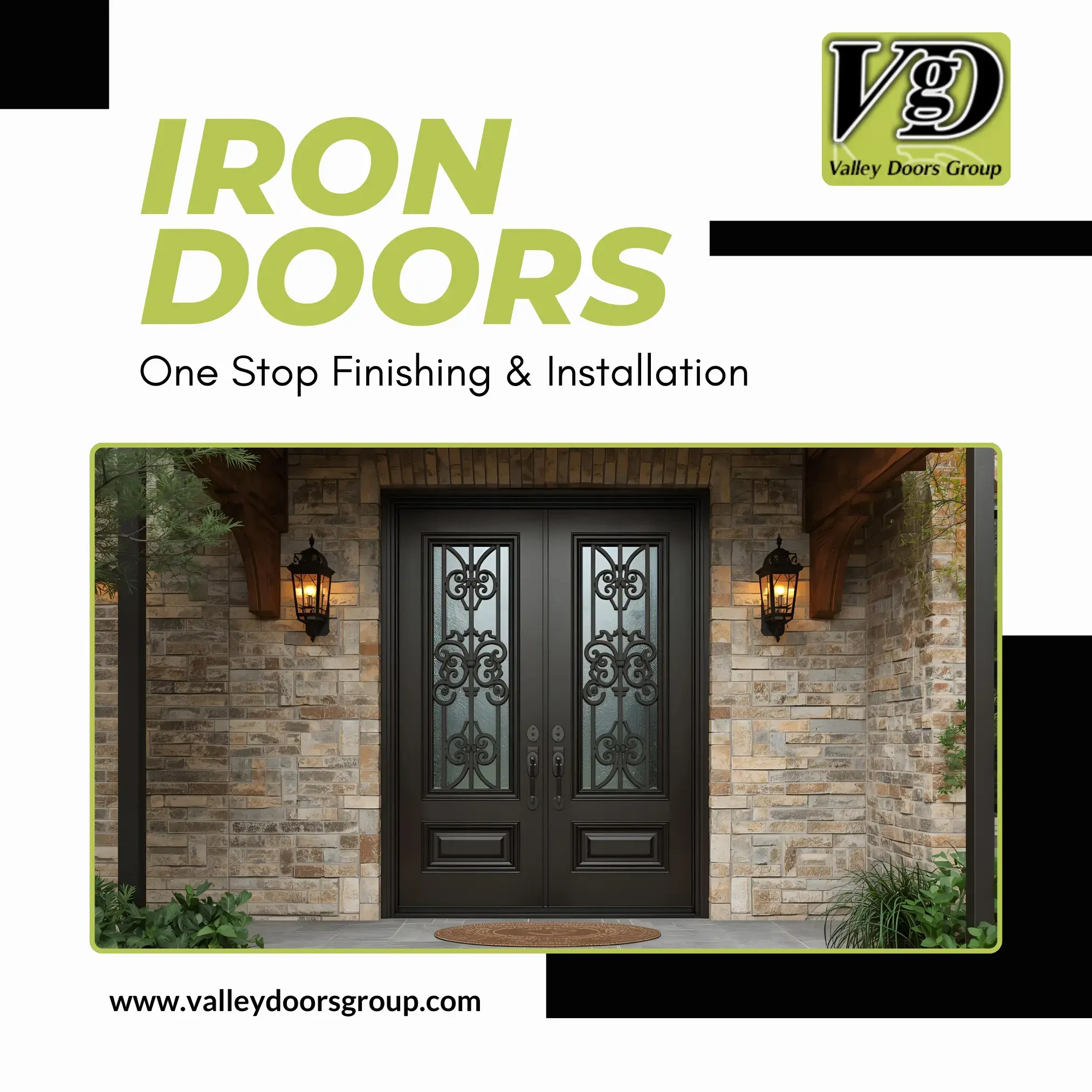10 Popular Types of Iron Doors for Modern and Traditional Homes ...